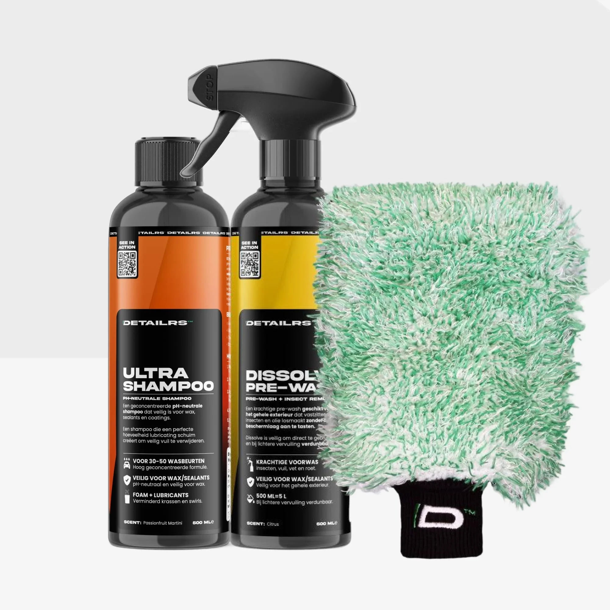 Essential Wash Kit - Auto waspakket van Detailrs